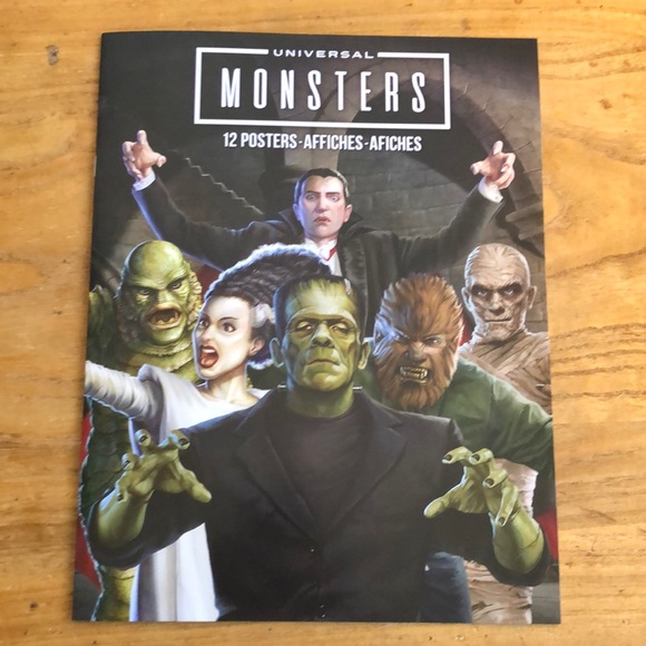 Art | Universal Monsters Posters 12 8x11 | Poshmark
